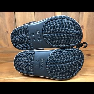 CROCS | Shoes | Crocs Bayaband Clog Black White Unisex | Poshmark
